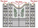 Mod The Sims - Wrought Iron Gate 3. With Single Door