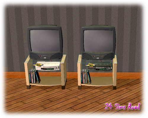 Mod The Sims - Recolors tv - dvd