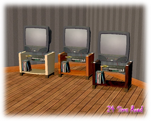 Mod The Sims - Recolors tv - dvd