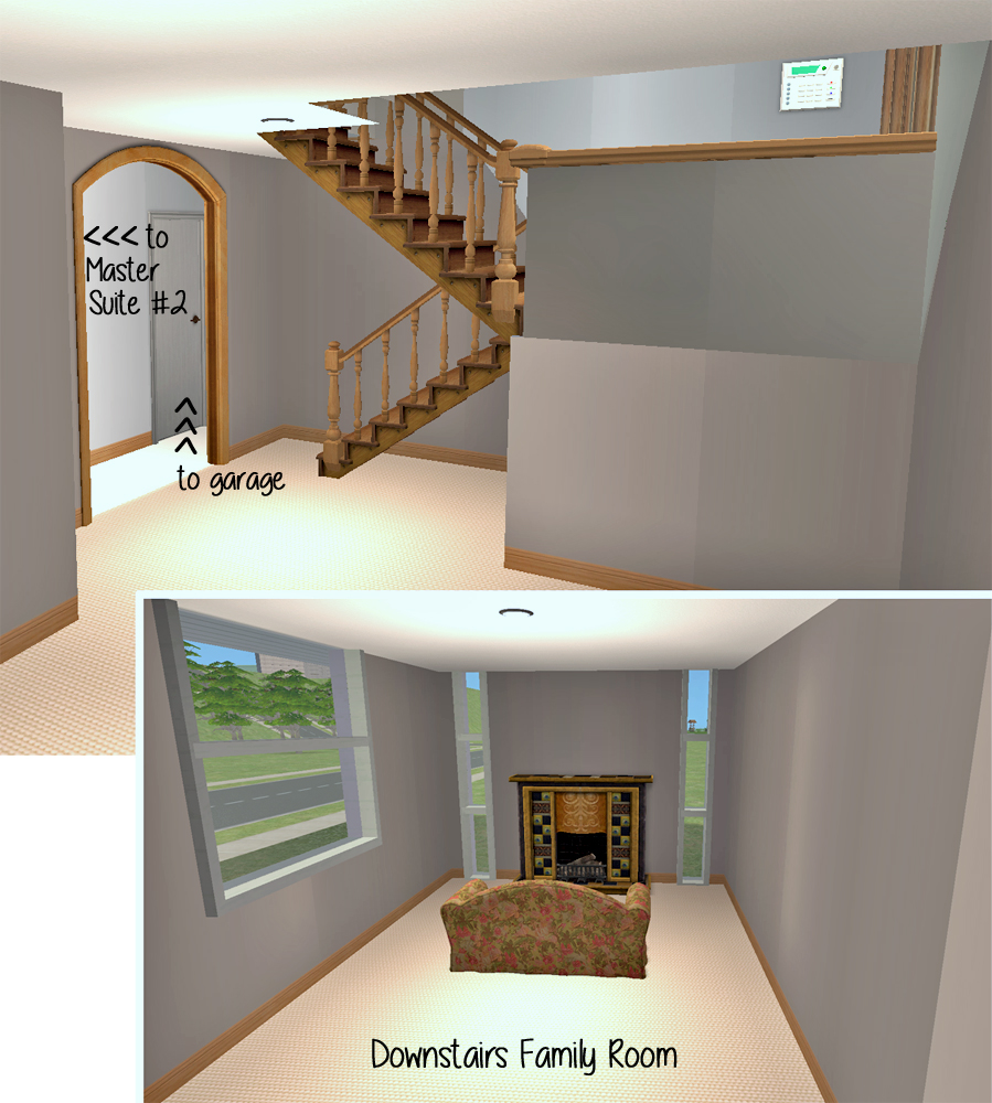 Mod The Sims - Bi-Level Basics ~ Simple Split level Design