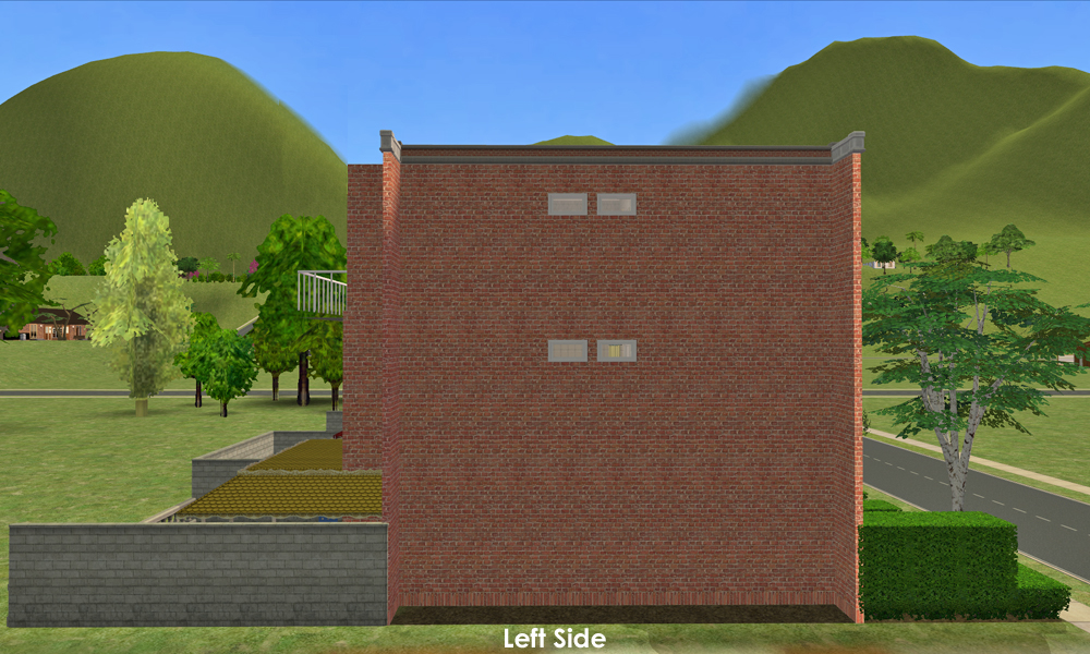 Mod The Sims - Dutch RowHouse Apartments - Red Version: CC Free, 3B/2 ...