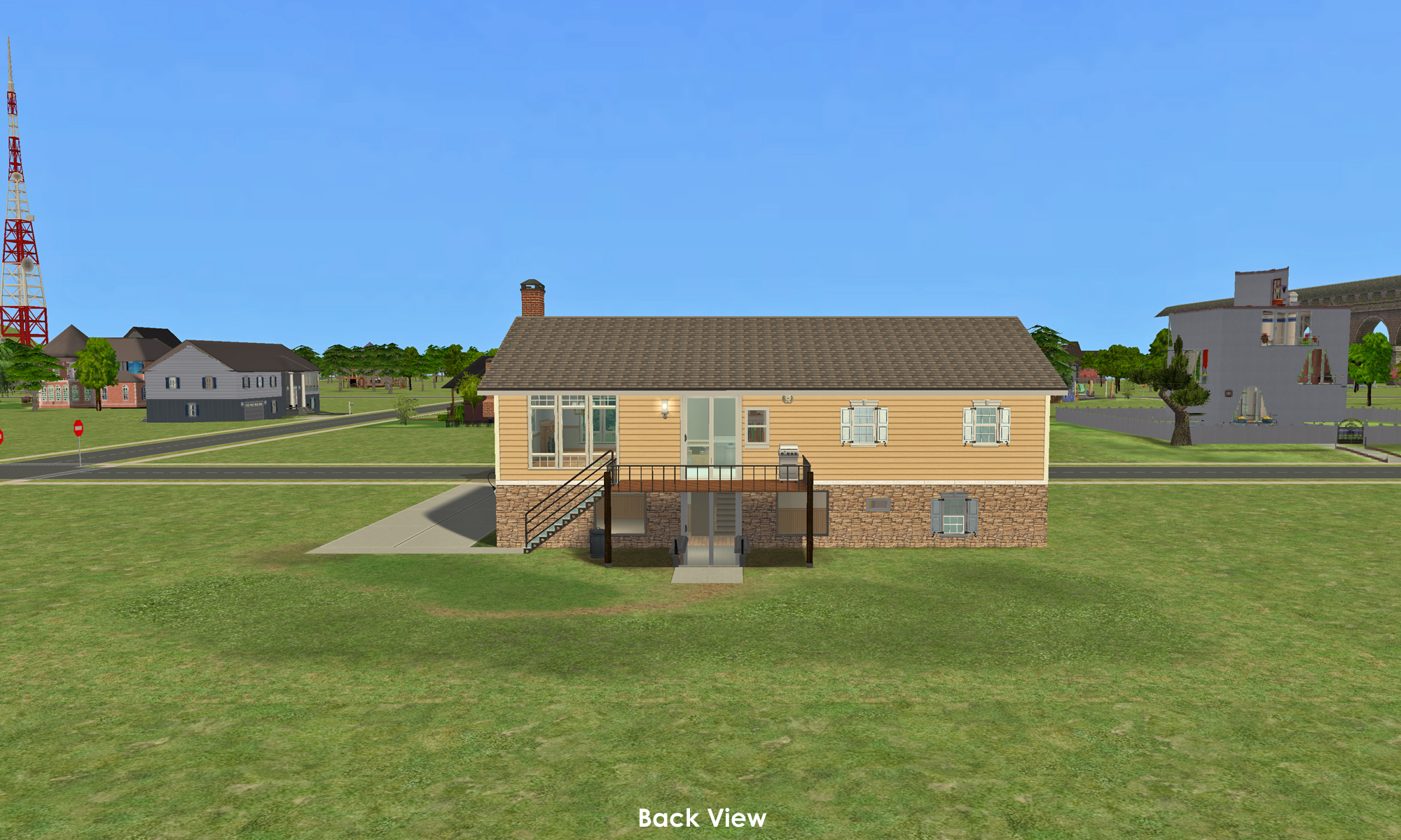 Mod The Sims - 119 Timothy Drive ~ Grid-Adjusted Split-Level