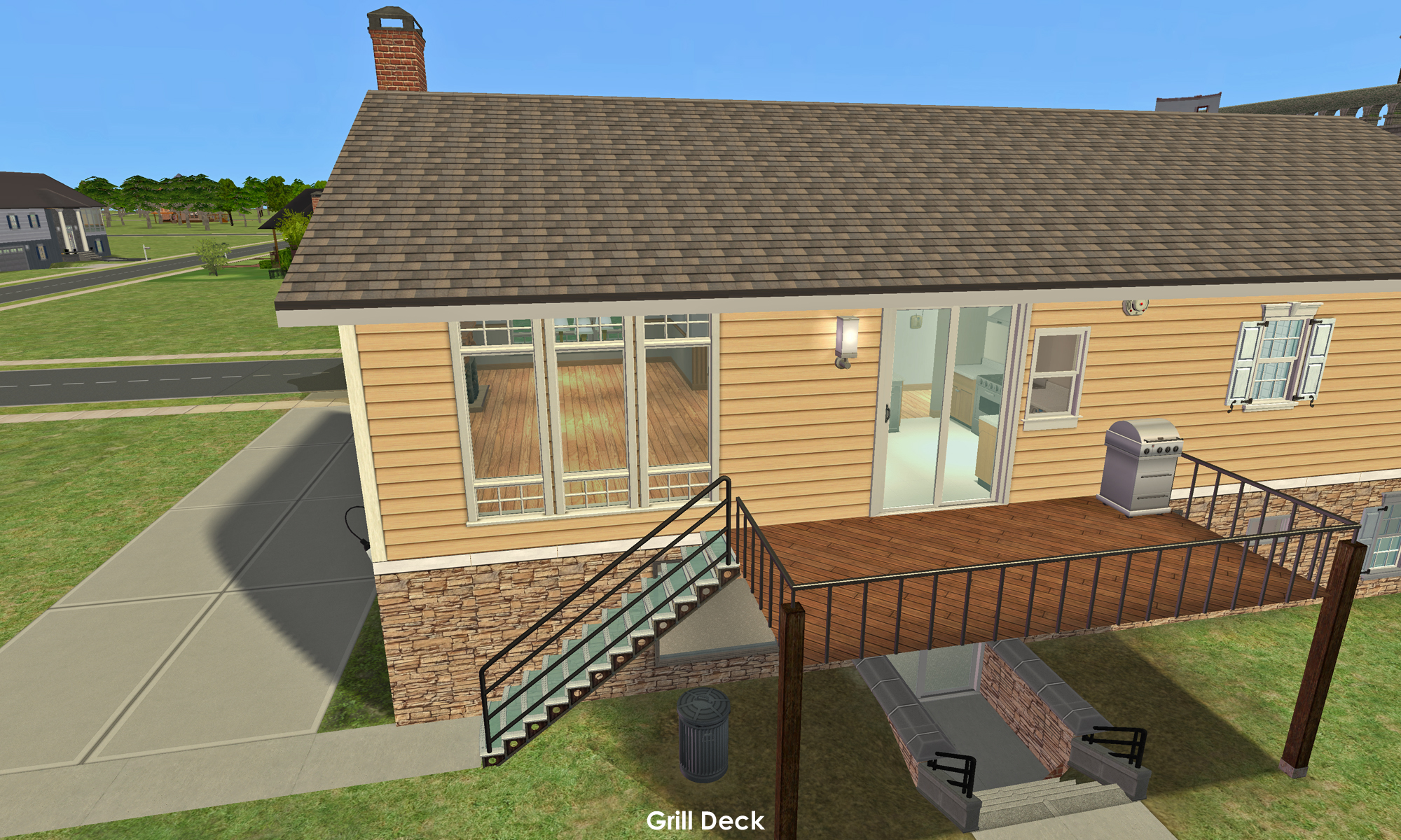 Mod The Sims - 119 Timothy Drive ~ Grid-Adjusted Split-Level