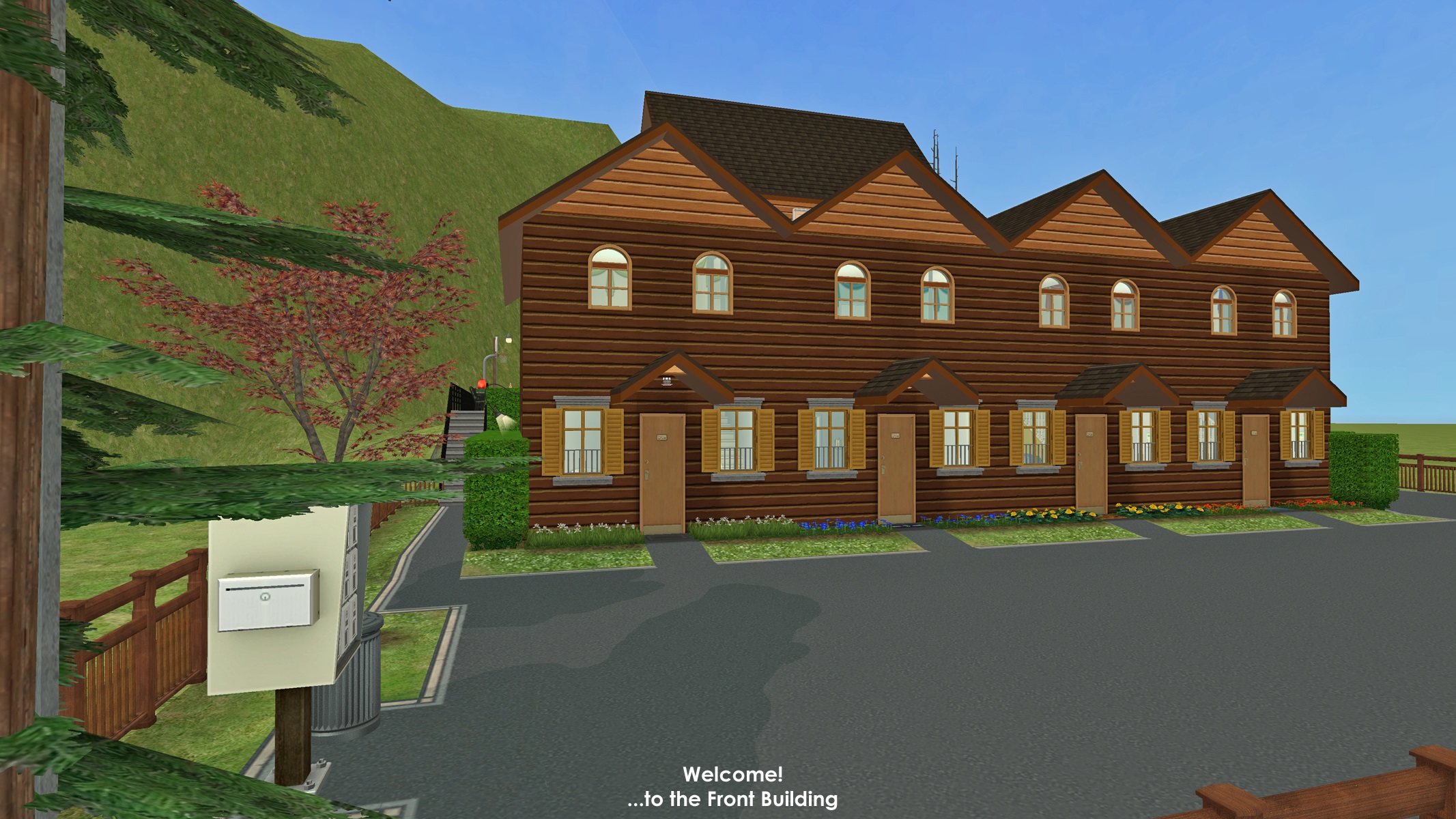 Mod The Sims - Memphis Condos: 7 Apt Units - with back doors, garages ...