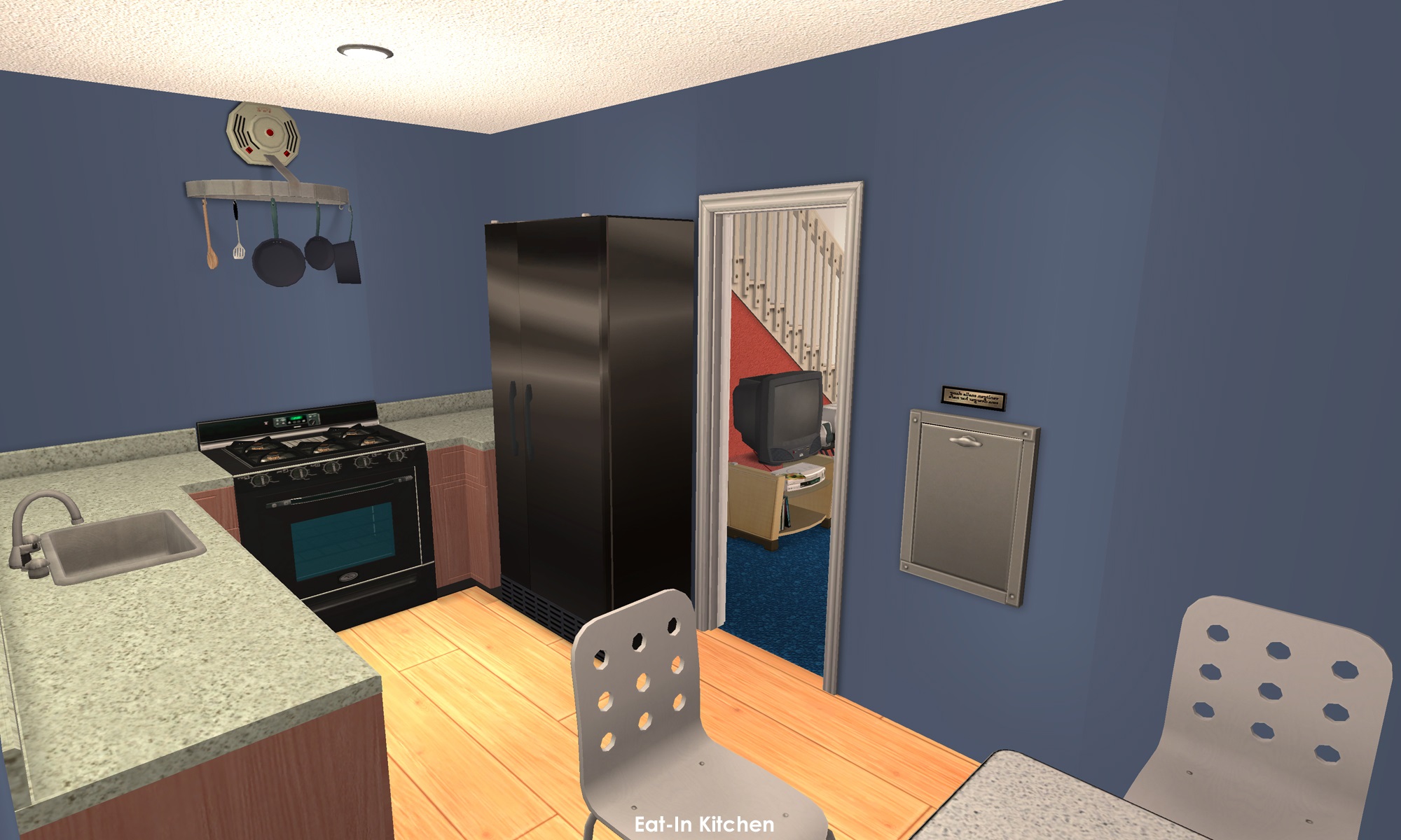 Mod The Sims - Memphis Condos: 7 Apt Units - with back doors, garages ...