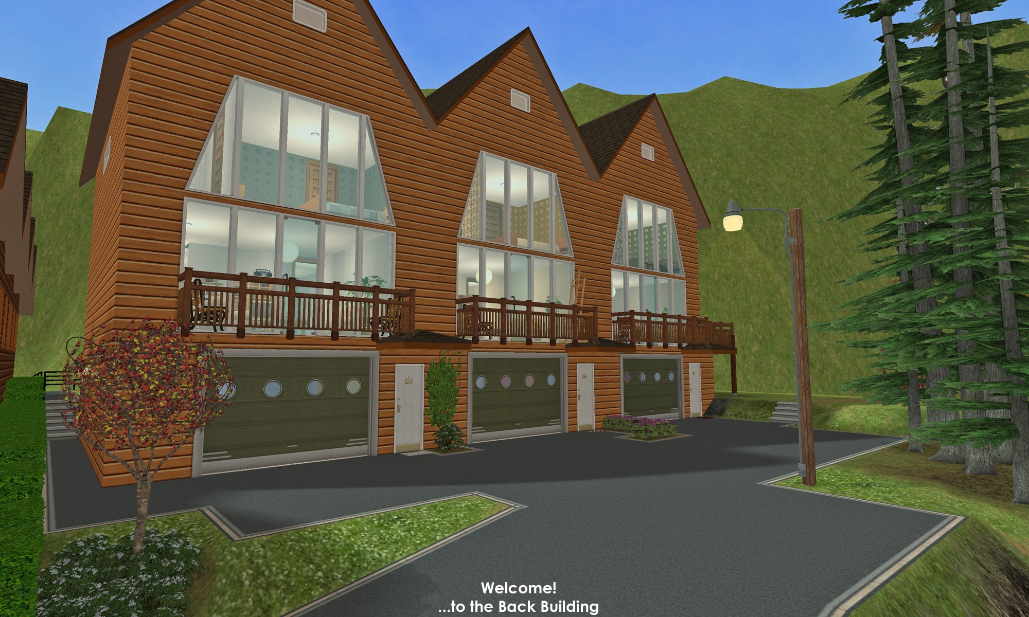Mod The Sims - Memphis Condos: 7 Apt Units - with back doors, garages ...