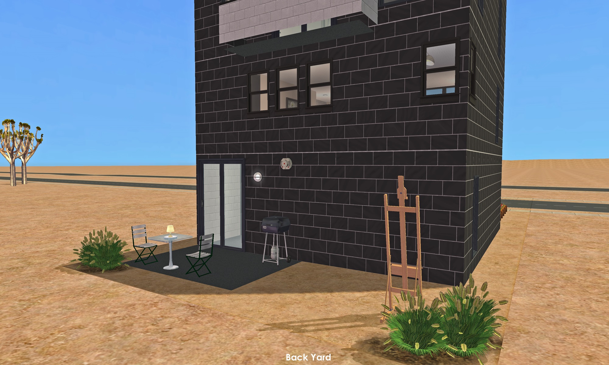 Mod The Sims - Mini Cubes - 2 Small Modern Cube Houses