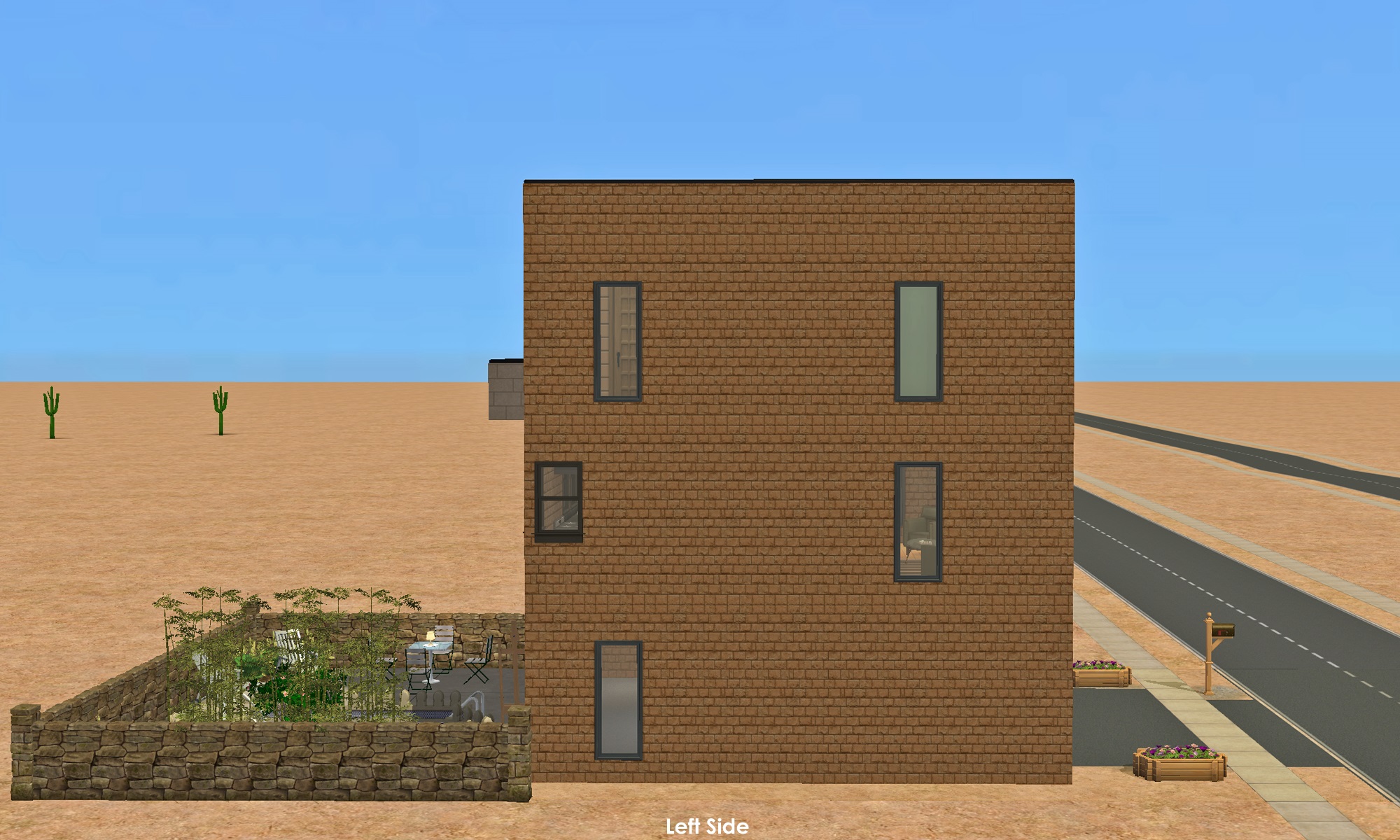 Mod The Sims - Mini Cubes - 2 Small Modern Cube Houses