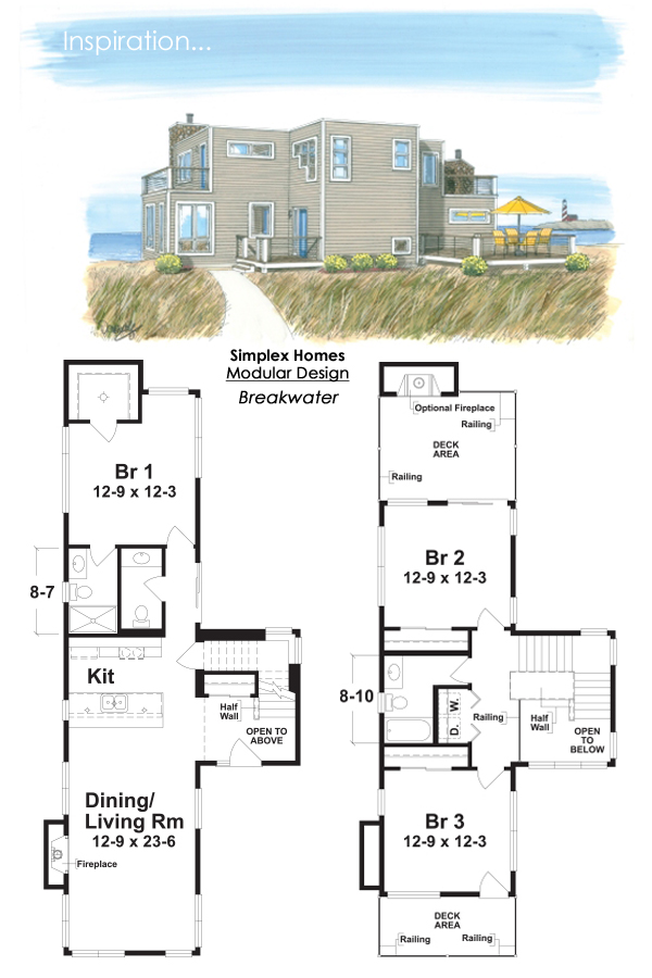 Mod The Sims - Breakwater ~ a SimplexHomes Modular Design