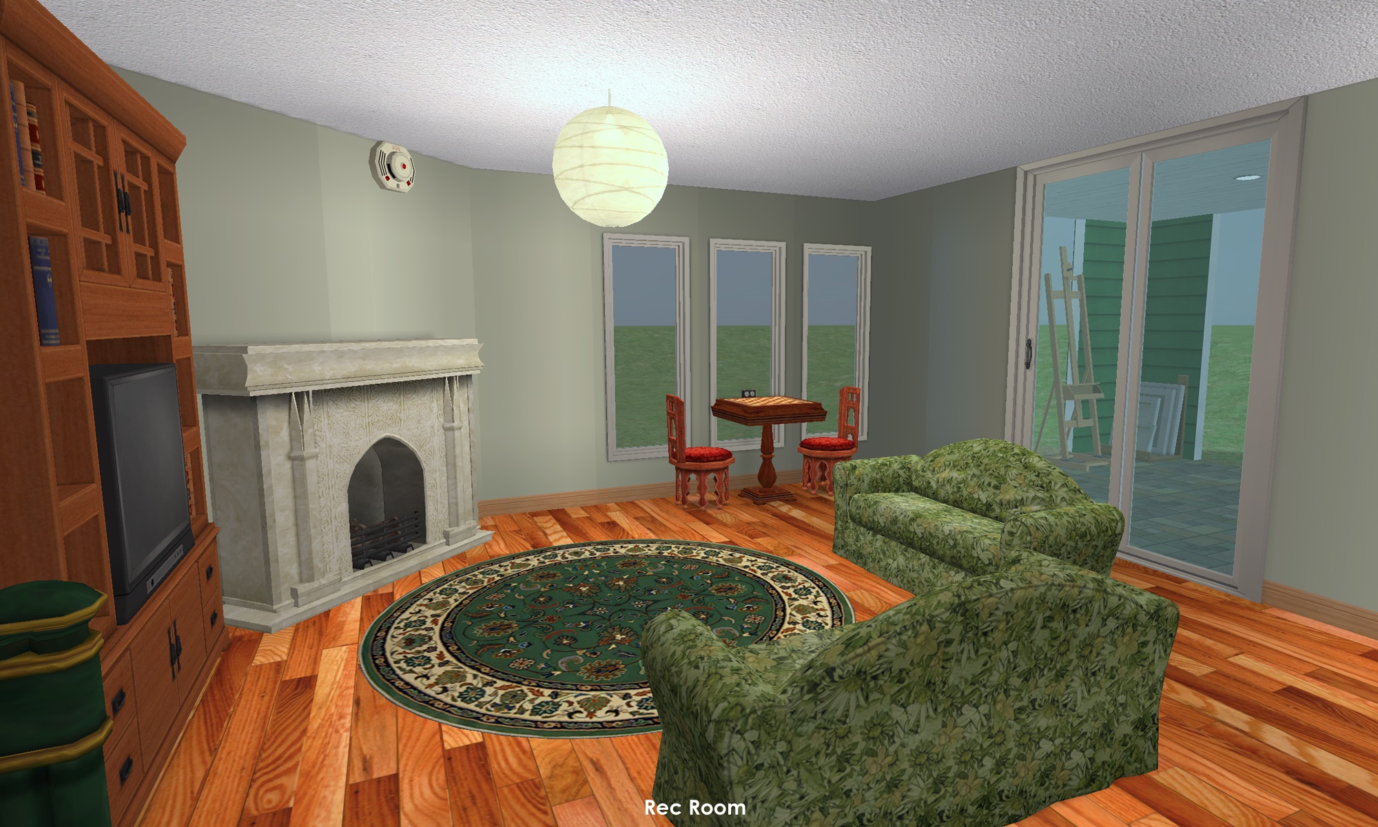 Mod The Sims - Patti: MidCentury Split-Level Design V34327 ~ 6B/3B ...