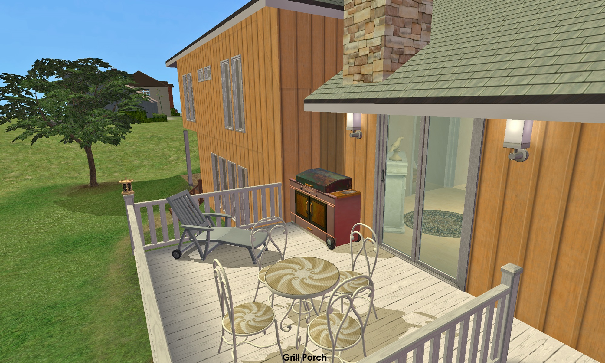 Mod The Sims - Dolores: MidCentury Split-Level Design V34074 ~ 5B/3B ...