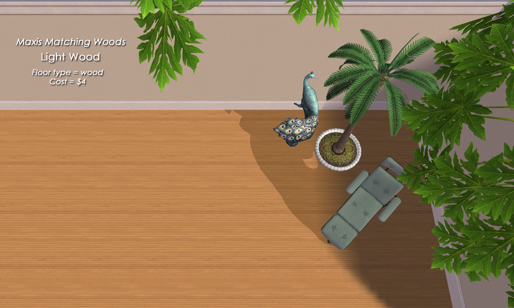 Mod The Sims - Staggered Plank Wood Floors ~ in 11 Maxis Matching Wood ...