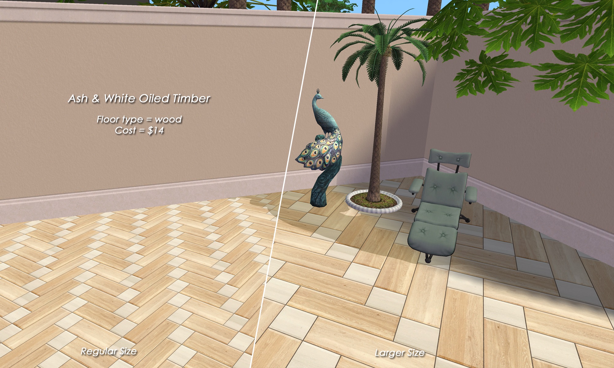 Mod The Sims - Chantilly Herringbone Parquet Floors ~ in 9 Specialty ...