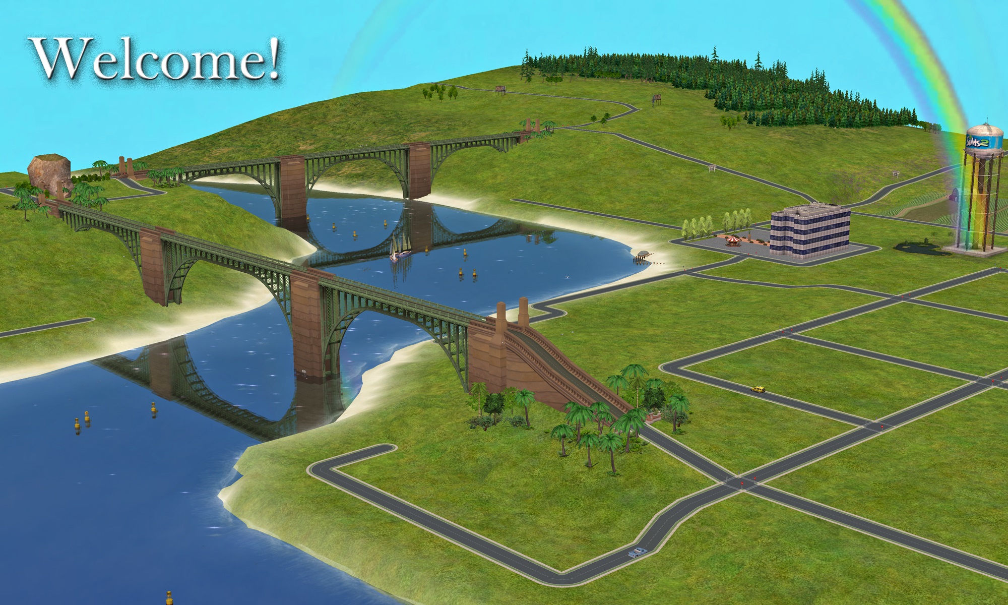 Mod The Sims - Bella Bend ~ A Riverside Map For You To Customize