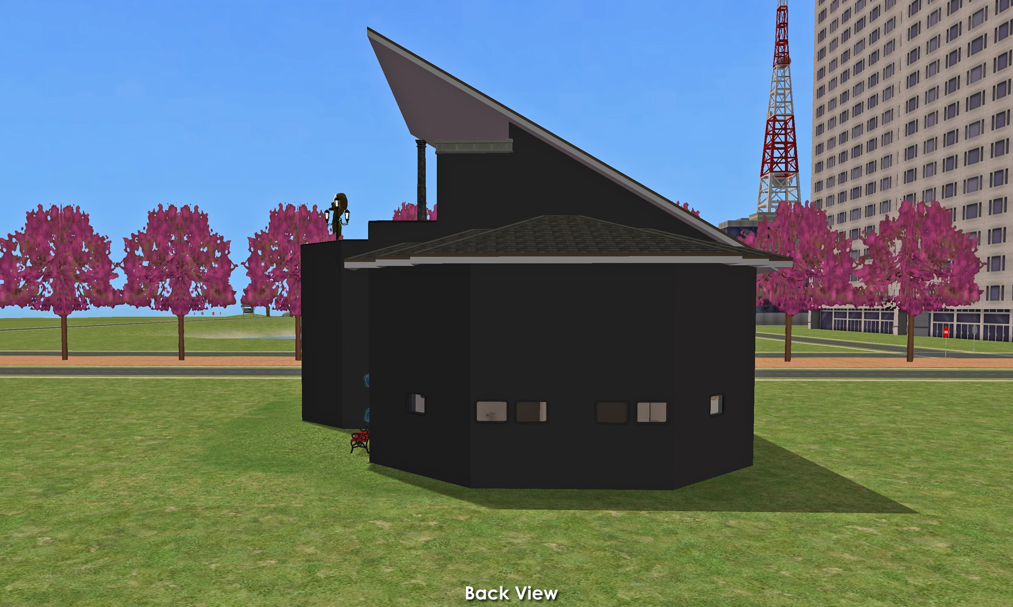 Mod The Sims - The Piano - An Empty Community Lot Shell for You to Finish