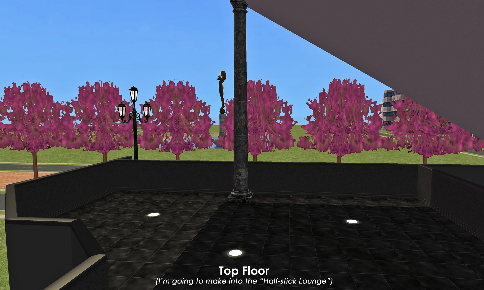 Mod The Sims - The Piano - An Empty Community Lot Shell for You to Finish