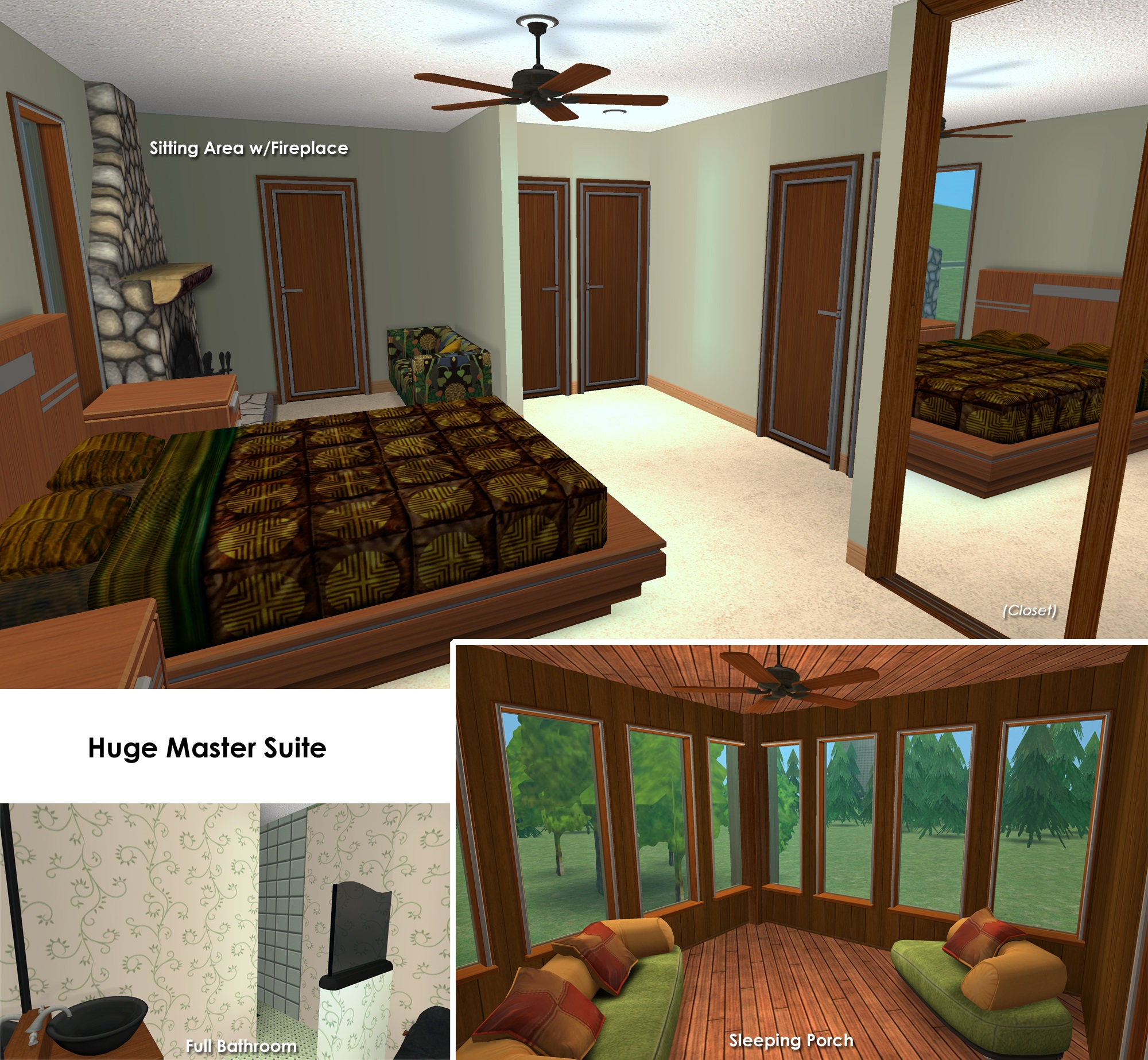 Mod The Sims - The 1946 Project - House Number 5 of 12. No CC.