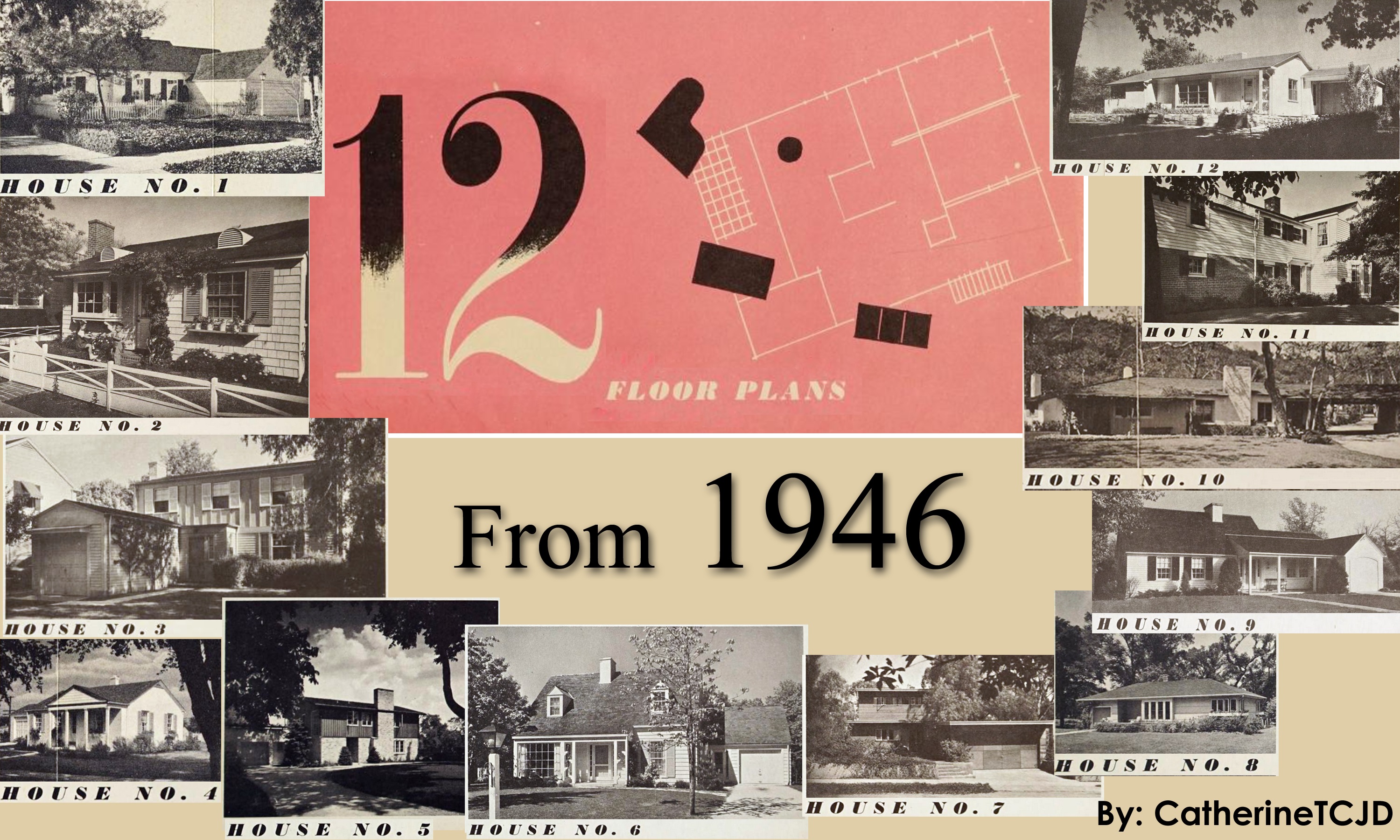 Mod The Sims - The 1946 Project - House Number 9 of 12.