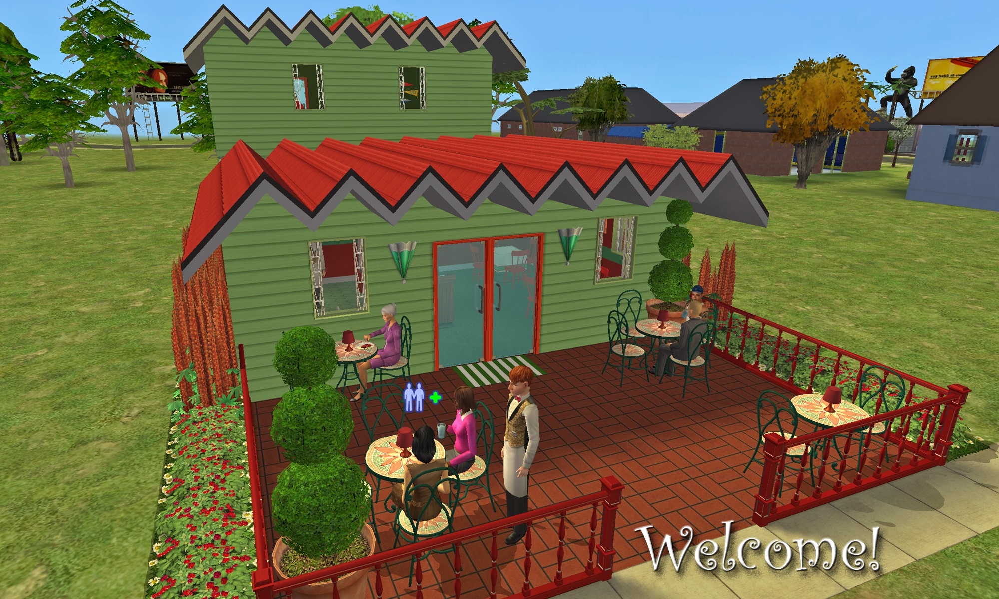 Mod The Sims - Jingle's Cafe ~ Good Food, Good Cheer, Be Merry and Eat ...