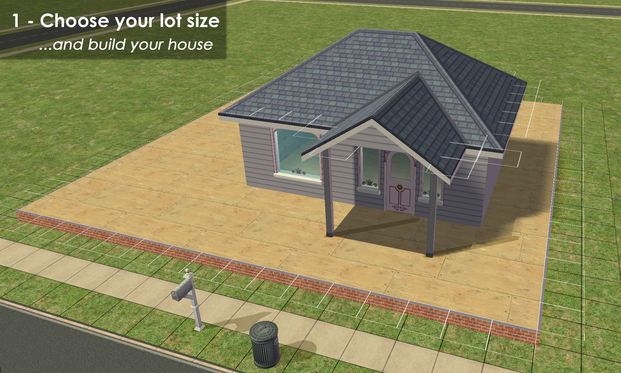 Mod The Sims - 2-Step Foundation DIY Starter Pack ~ 10 Larger Maxis ...