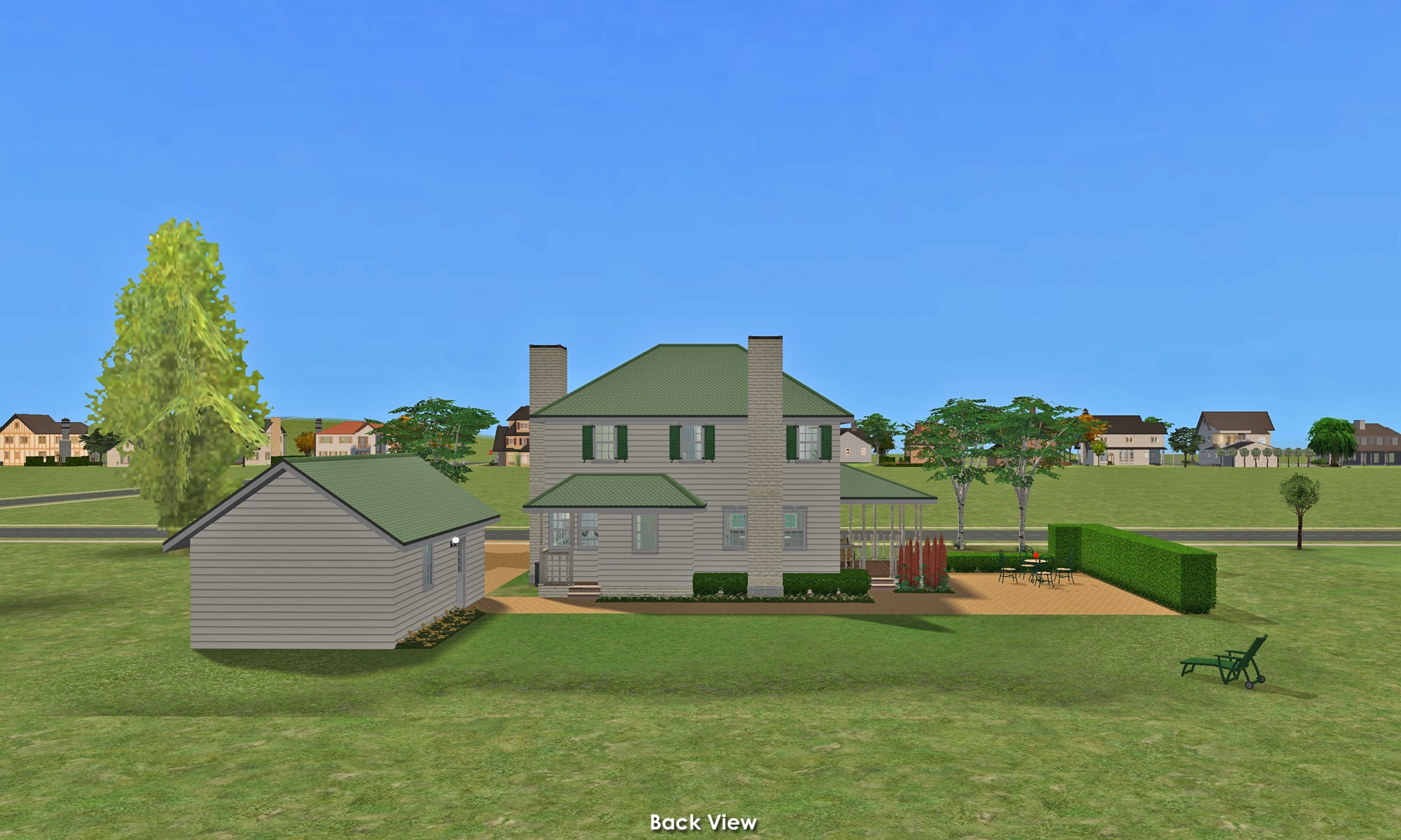 Mod The Sims - Homes of Character: House #18 - Frame House of Italian ...