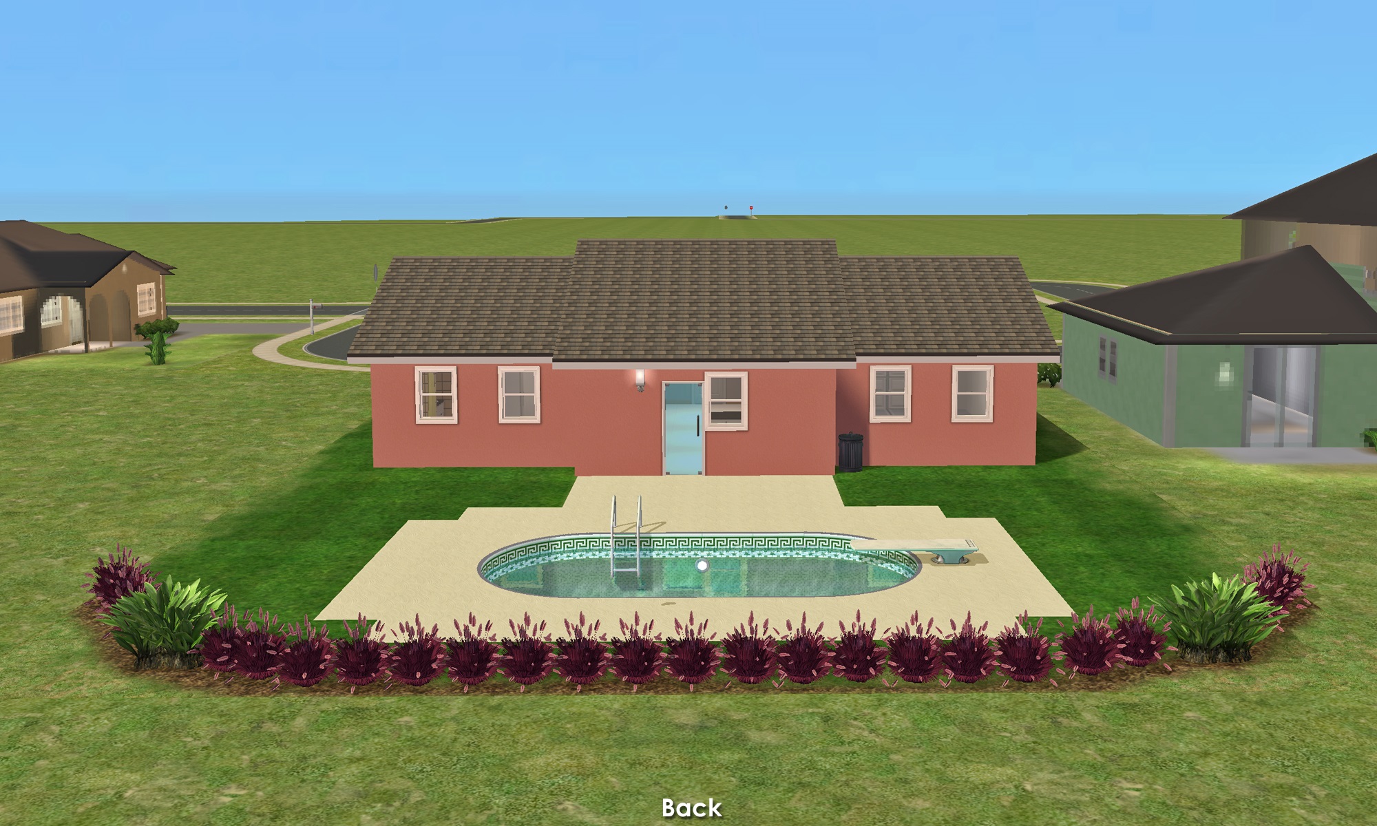 Mod The Sims - Sameville ~ House Model #3: 2B/1B/Garage, STARTER or ...