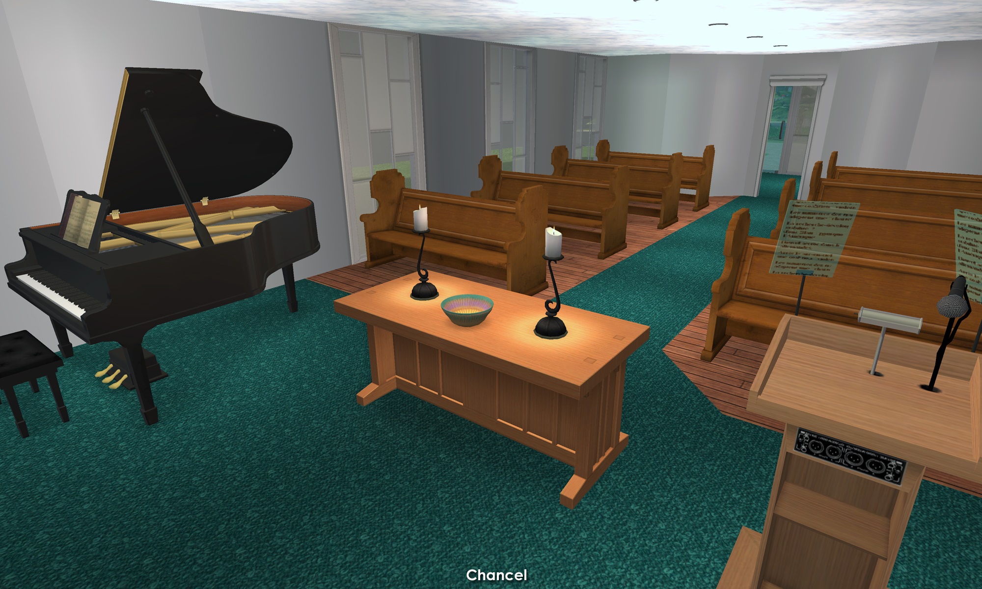 Mod The Sims - 1st Church of Sameville ~ a Community Lot