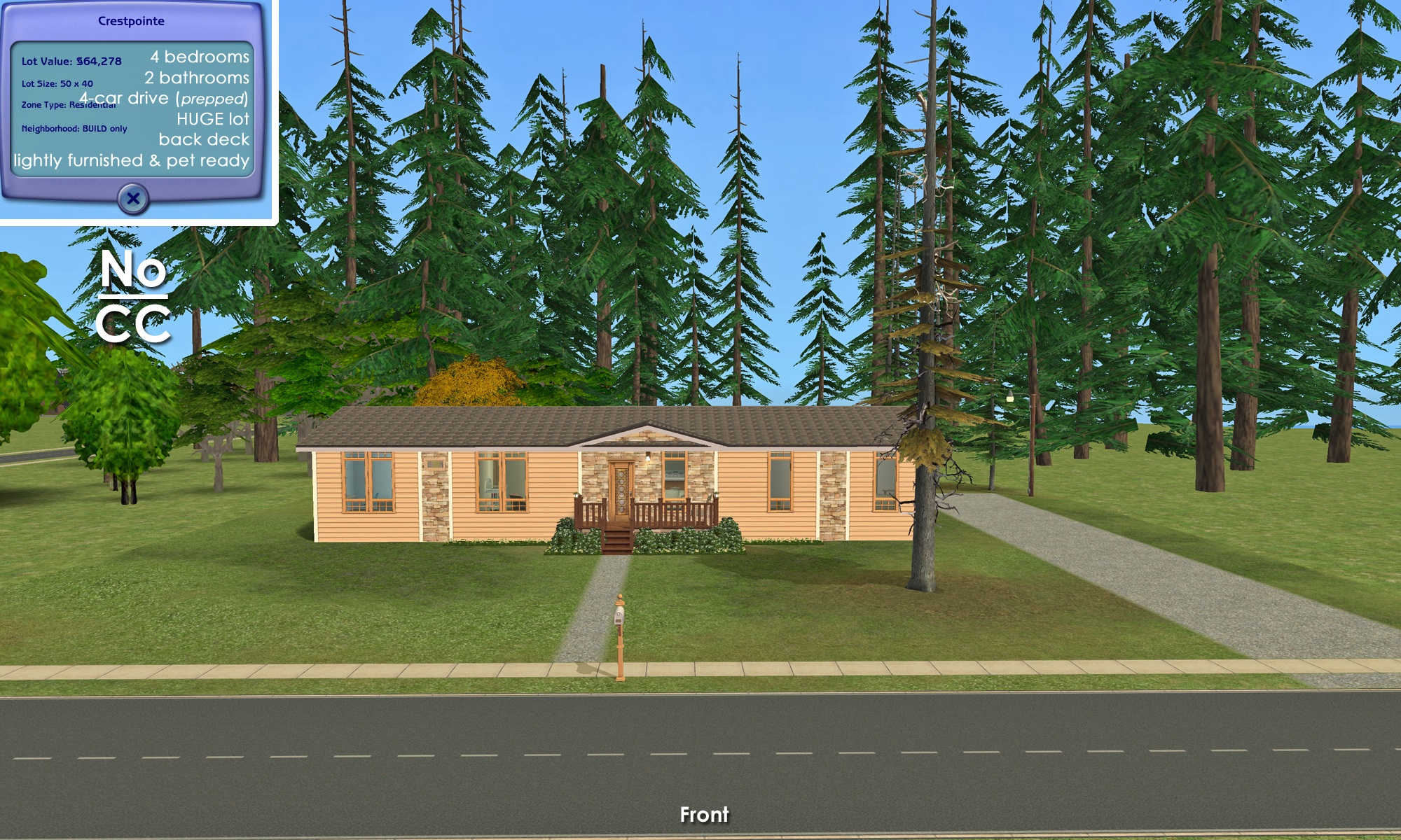 Mod The Sims - Crestpointe: Manufactured Home ~ 4Bed/2Baths ~ Nursery ...