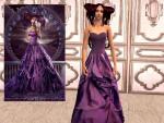Mod The Sims - Gorgeous Violet Gown