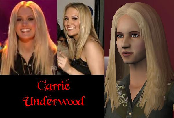 Mod The Sims - Carrie Underwood From American Idol season 4