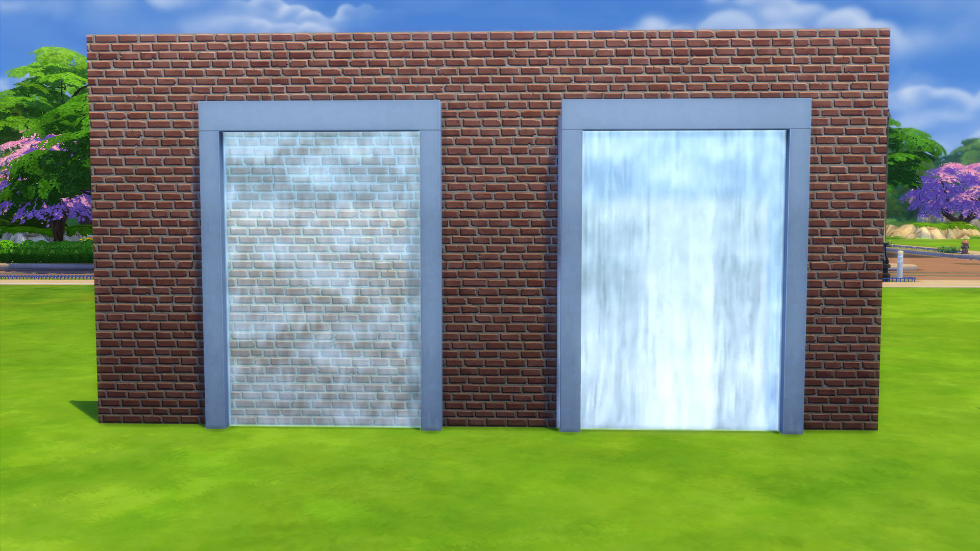 Mod The Sims - Waterfall Wall Sticker
