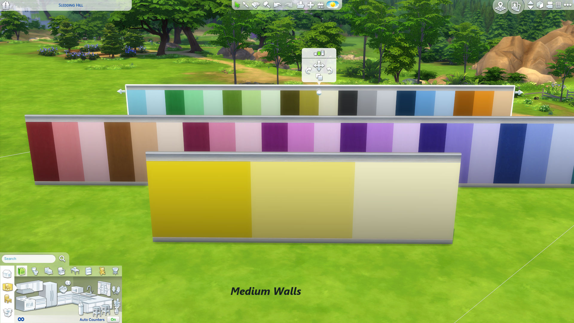 Mod The Sims - Color Me Gorgeous Walls With White Trim