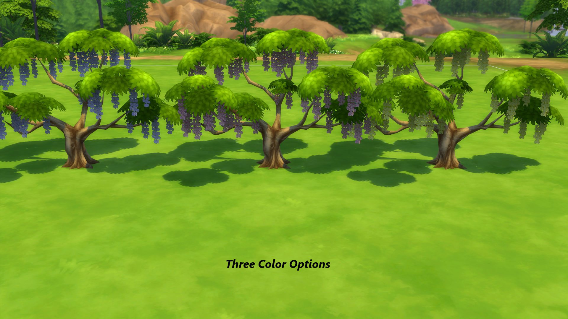 Mod The Sims - Wisteria Hysteria: Wisteria Tree