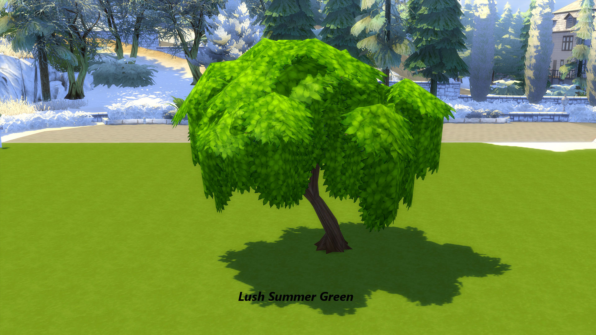 Mod The Sims - Seasons Weeping Blossom Tree-Base Game
