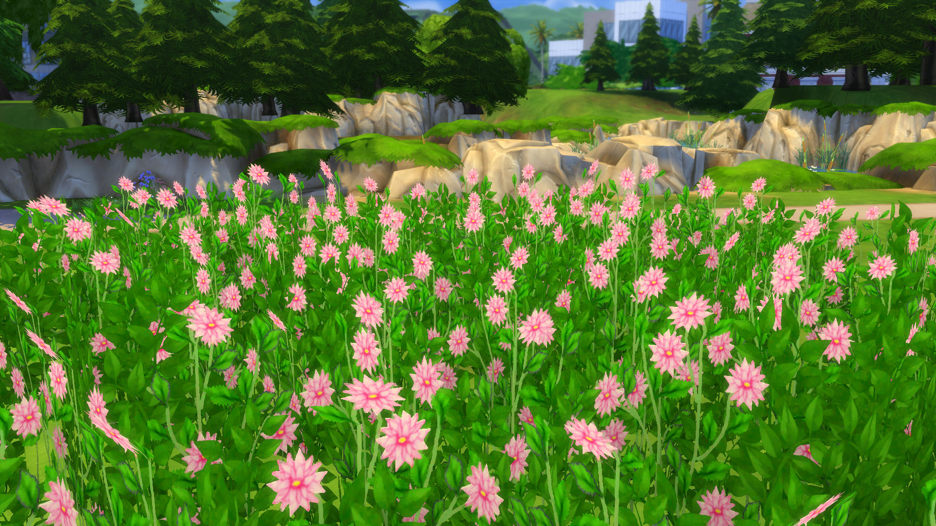 Mod The Sims - Early Spring: Fields of Wildflowers