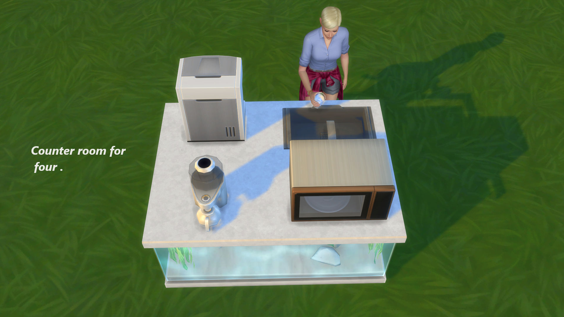 Mod The Sims - Aquarium Counter Island Base
