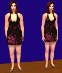 Mod The Sims - New Mesh- Curvy Girl Dress