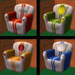 Mod The Sims - 4 Plastic Sports Chairs