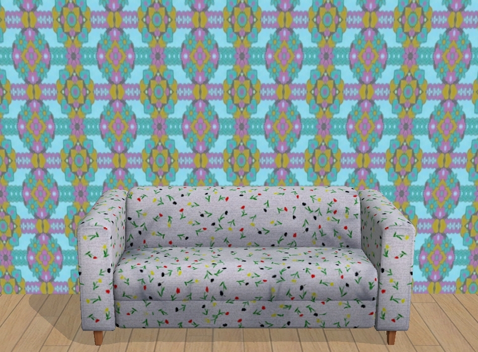 Mod The Sims - Colorful retro wallpapers