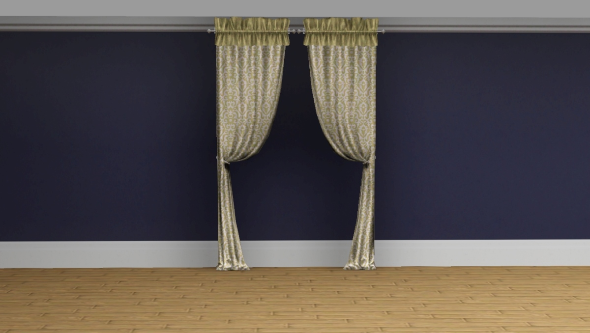 Mod The Sims - Shiftable Curtains [Base Game - Island Paradise]