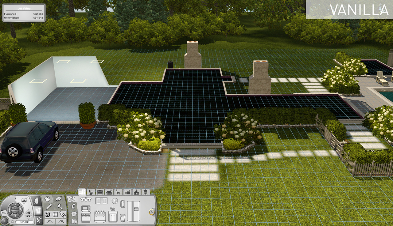 Mod The Sims - Subtle Build Grid Active Level Only
