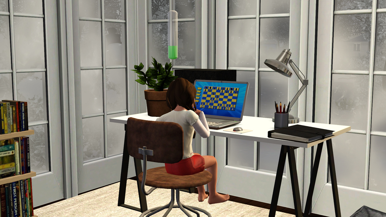 Mod The Sims - Plain Skill and Progress Meters