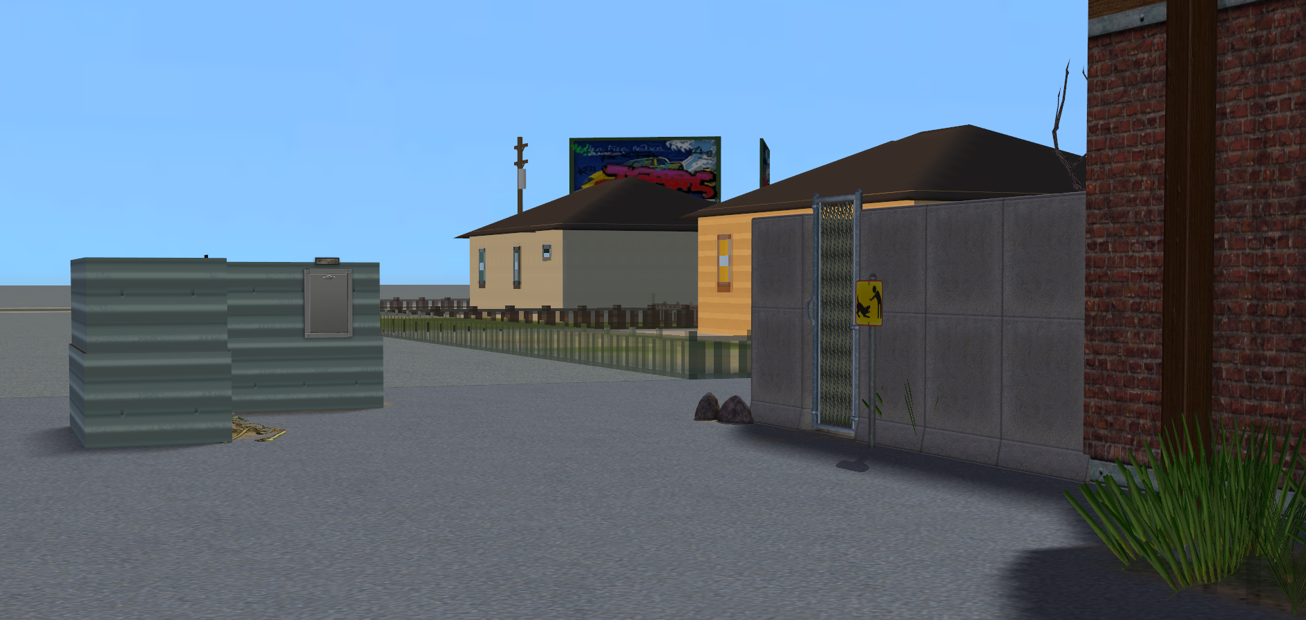 Mod The Sims - Old Abandoned Factory - CC FREE!