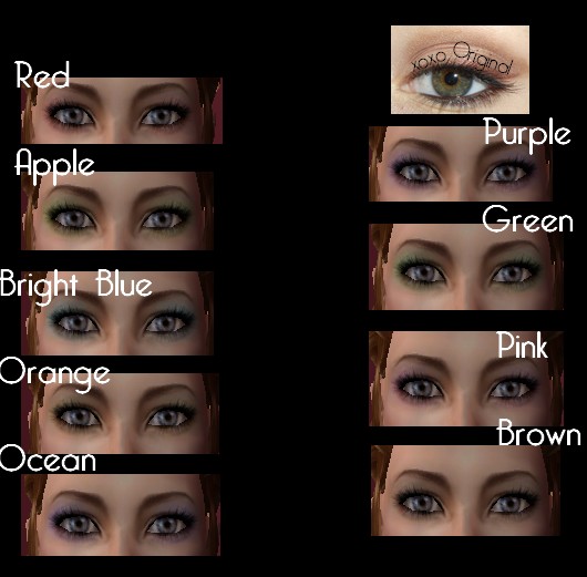 Mod The Sims - Bright Shadow, EyesShadow