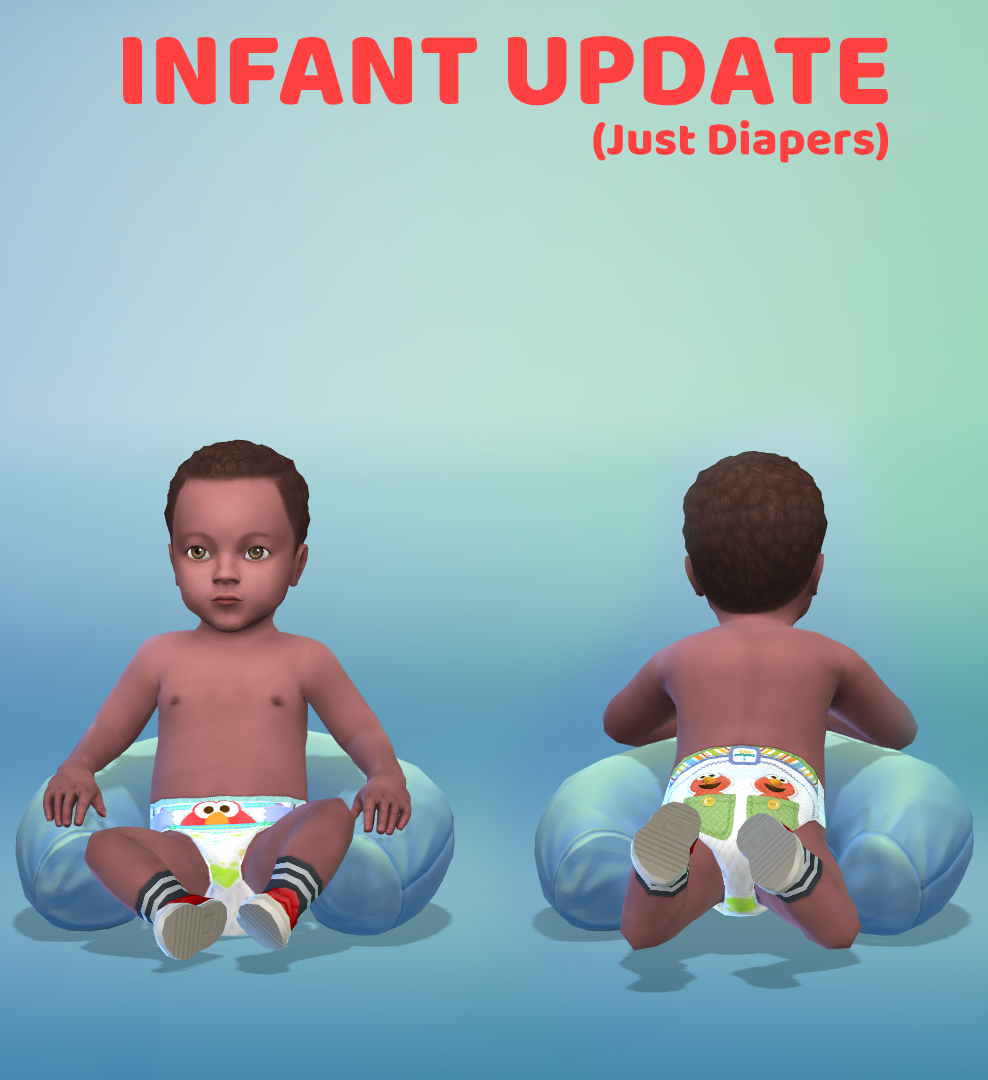 Mod The Sims - Pampers Cruisers Diapers * NOW INFANT COMPATIBLE