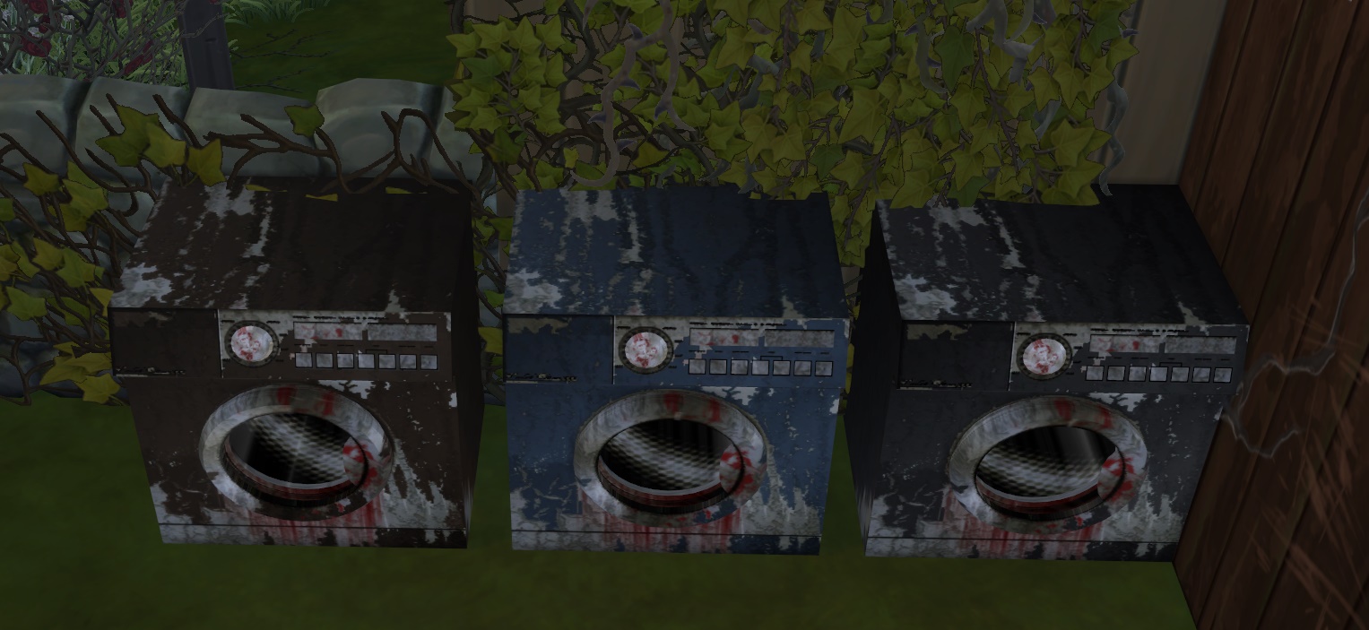 Mod The Sims - Functional filthy dryer and filthy washing machine