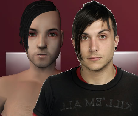 Mod The Sims - Frank "Frankie" Iero of My Chemical Romance