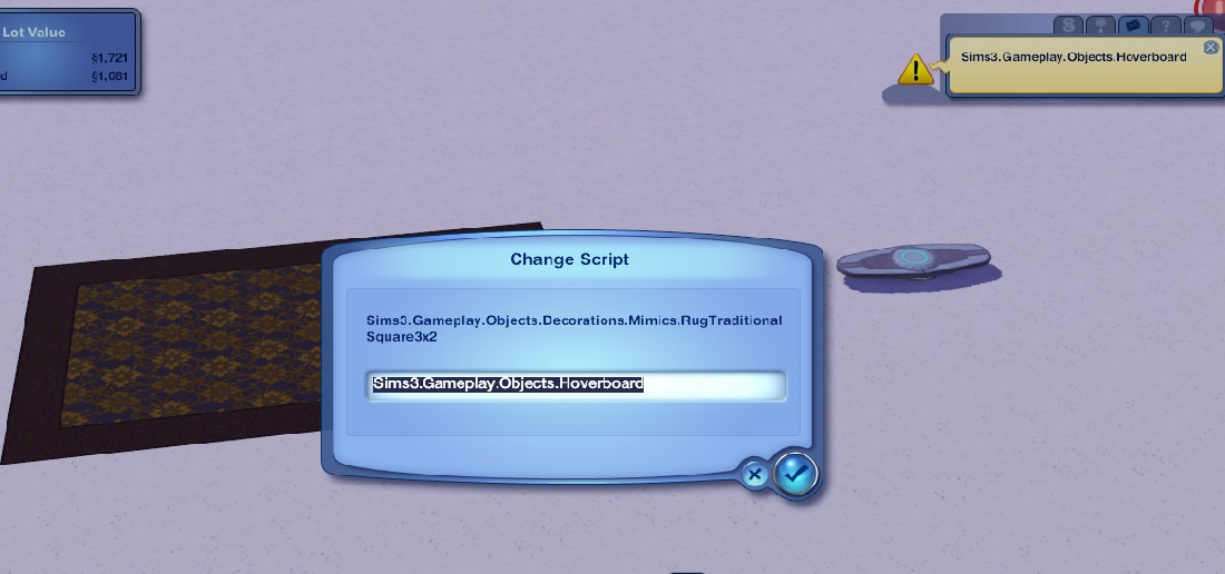 Mod The Sims - The Transmogrifier (aka Object Script Changer)