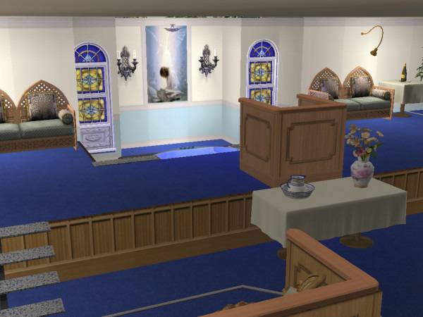 Mod The Sims - Jesus Praying - Set of Matching Wallpapers