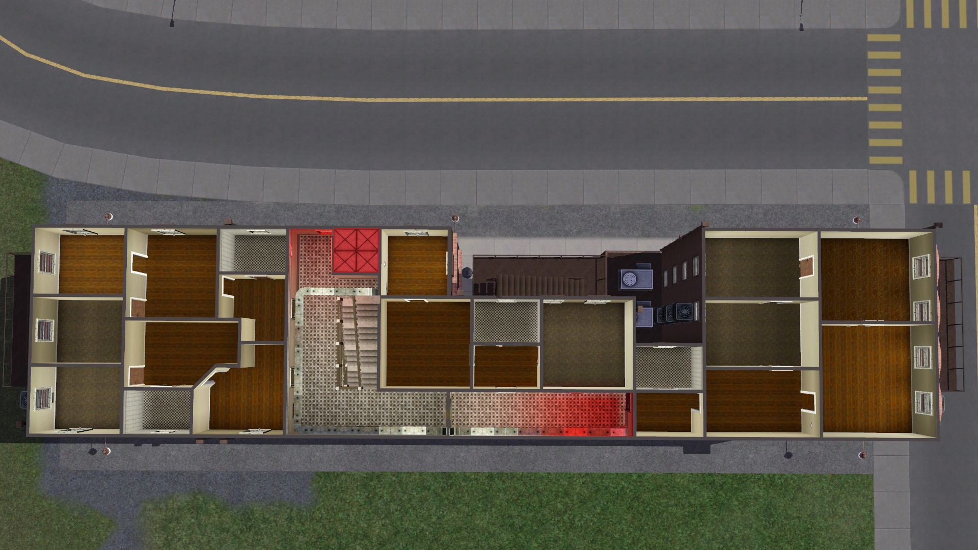 Mod The Sims - Bridgeport's Alley Apartments